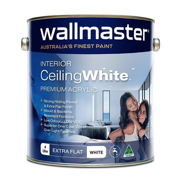 Ceiling Flat White - Interior Paint – Paint by Wallmaster Paints